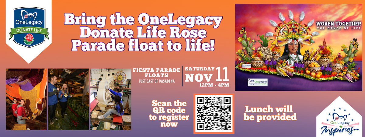 OneLegacy Inspires Hollywood